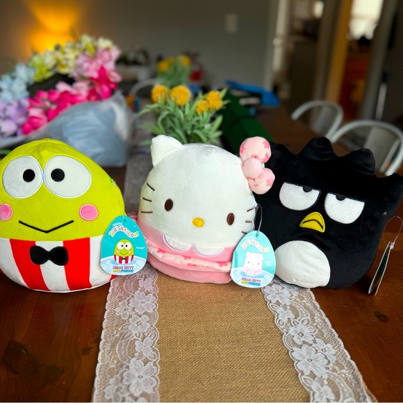 Squishmallows | Toys | Hello Kitty Friends Keroppi And Badtz Maru Hello ...